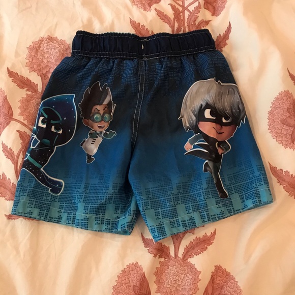 Swim | Pj Masks 4t Swim Trunks | Poshmark